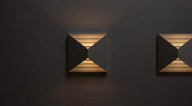 Pair of Post-Modern Wall Lights by Høvik Lys, 1970s For Sale at 1stDibs