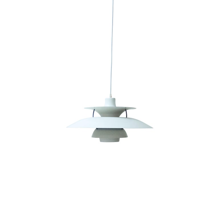 Danish Design Classic Pair of Poul Henningsen PH5 Pendant Lamps, 1960s ...