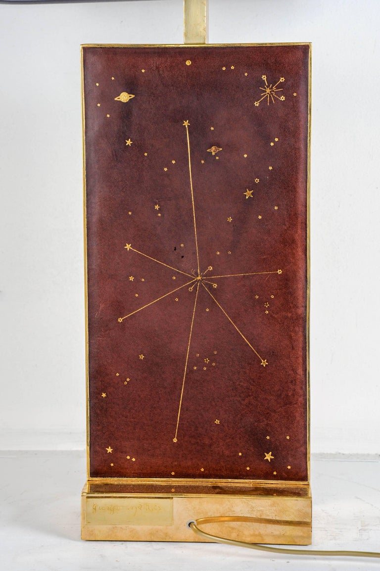 Pair of Pyrites Stones Lamps by Georges Mathias For Sale at 1stDibs