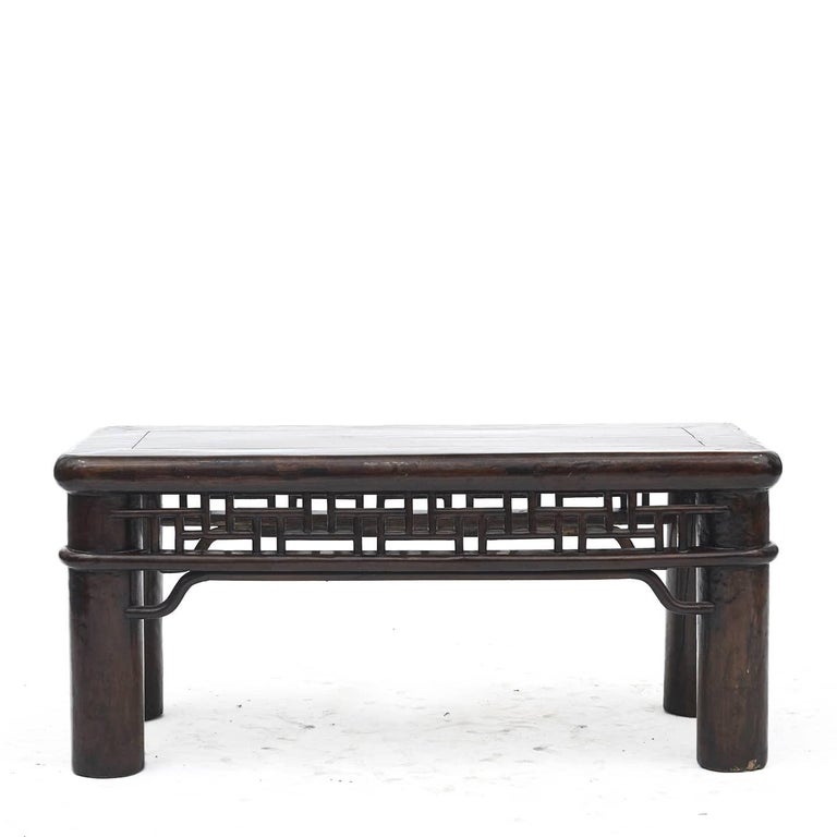 Pair of Qing Dynasty Elm Tables / Benches For Sale at 1stDibs