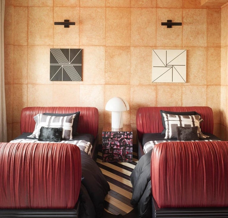 Pair of "Radiator Beds" Designed by Stanley Jay Friedman for Brueton at 1stDibs