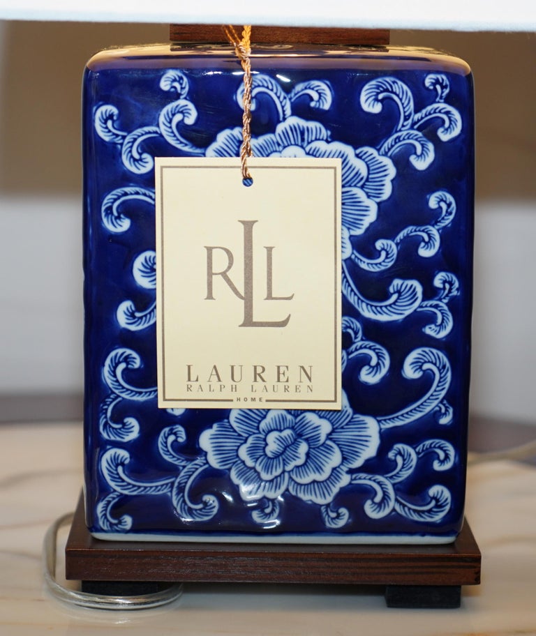 Pair of Ralph Lauren Blue Chinese Porcelain Table Lamps Stunning ...