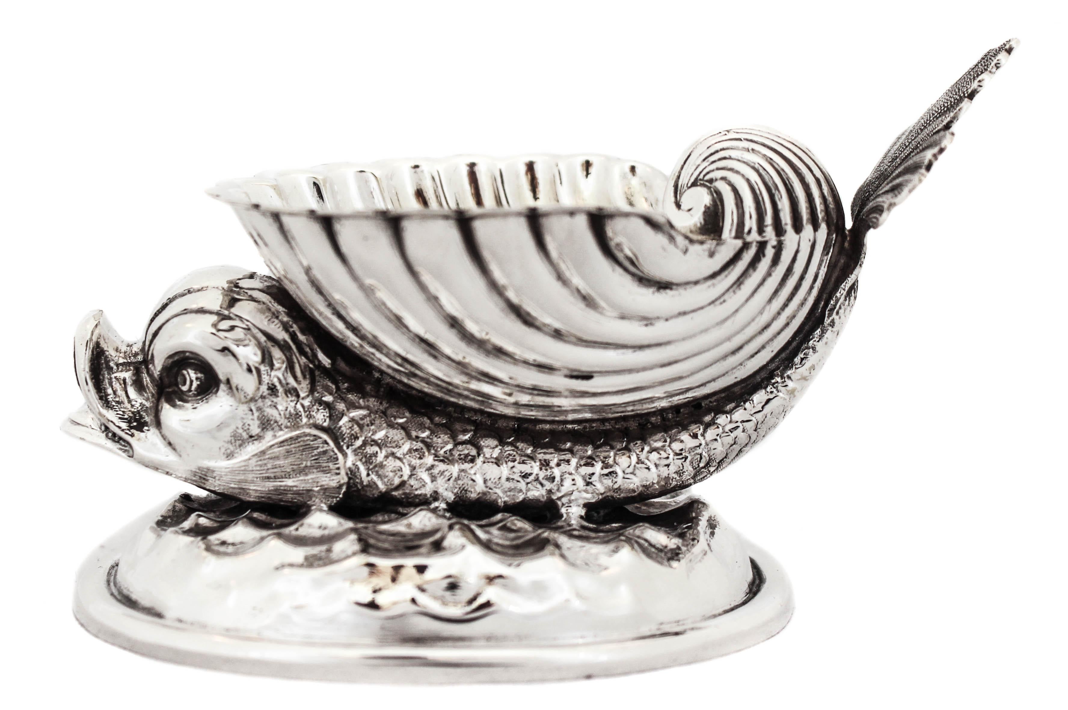 Pair of Rare Caviar Dishes For Sale at 1stDibs