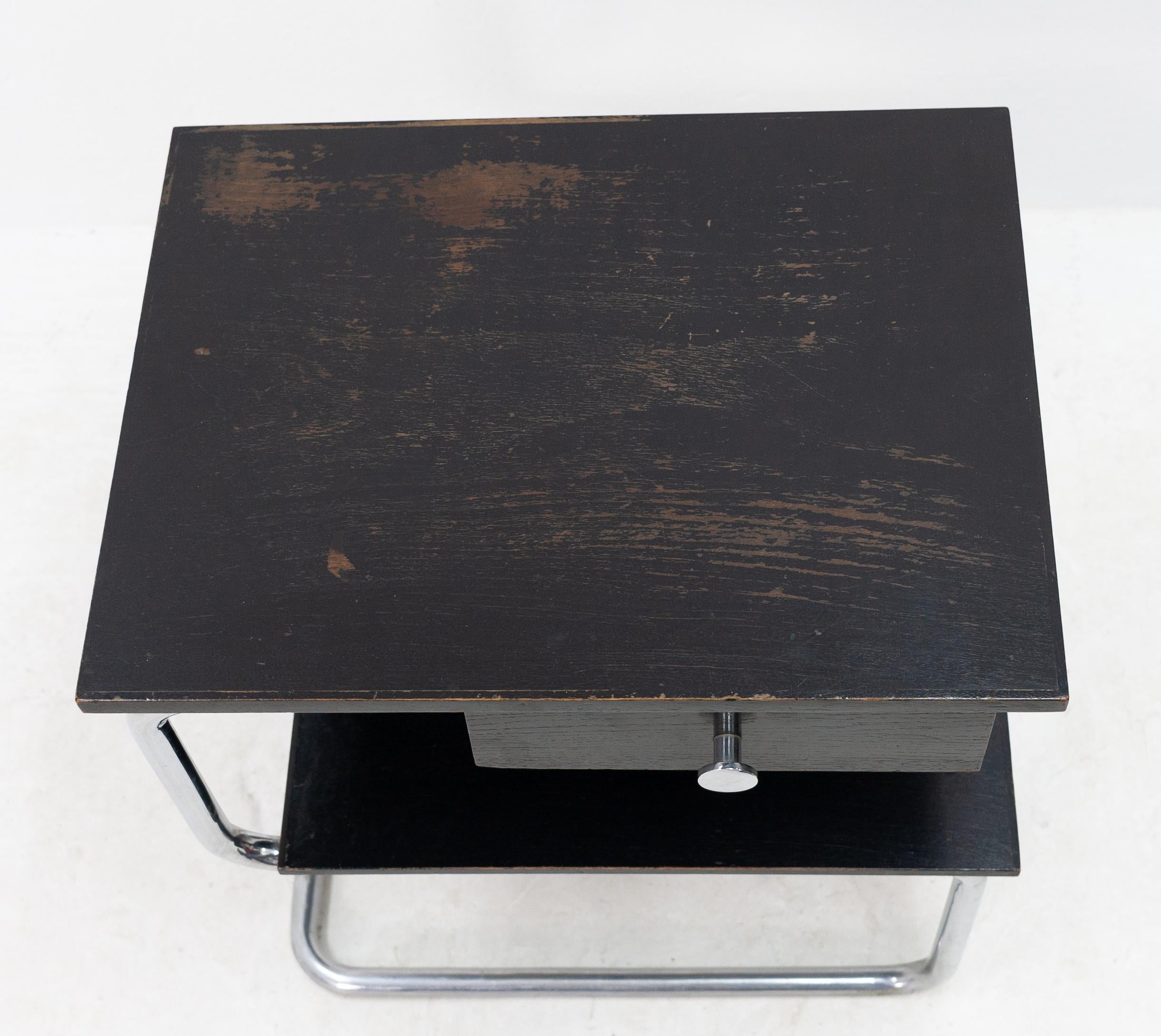 Pair of Rare D3 Rotterdam Avant Garde 1932-1934 Side Tables or ...