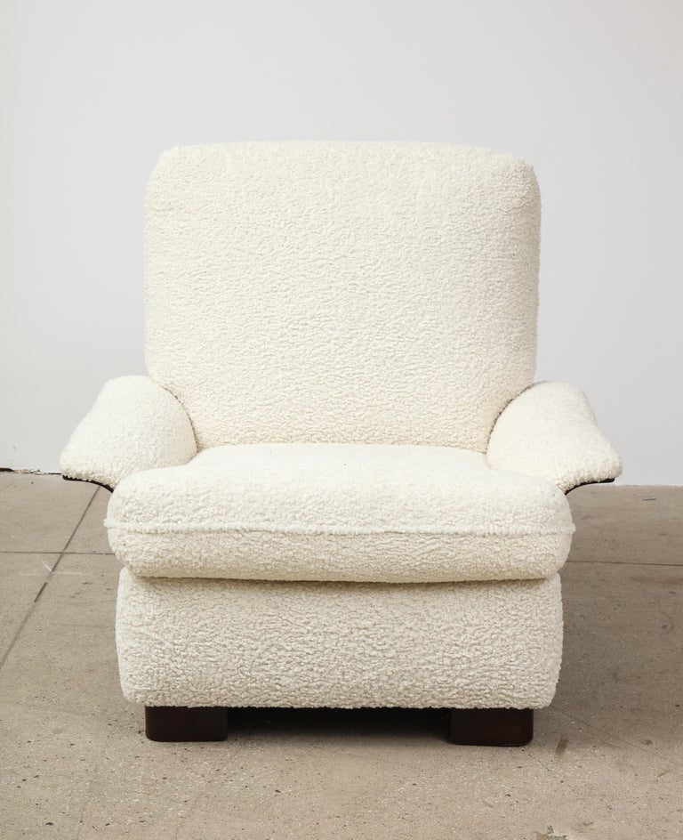 Pair of Rare Italian Lounge Chairs by Gianfranco Frattini for Cassina ...