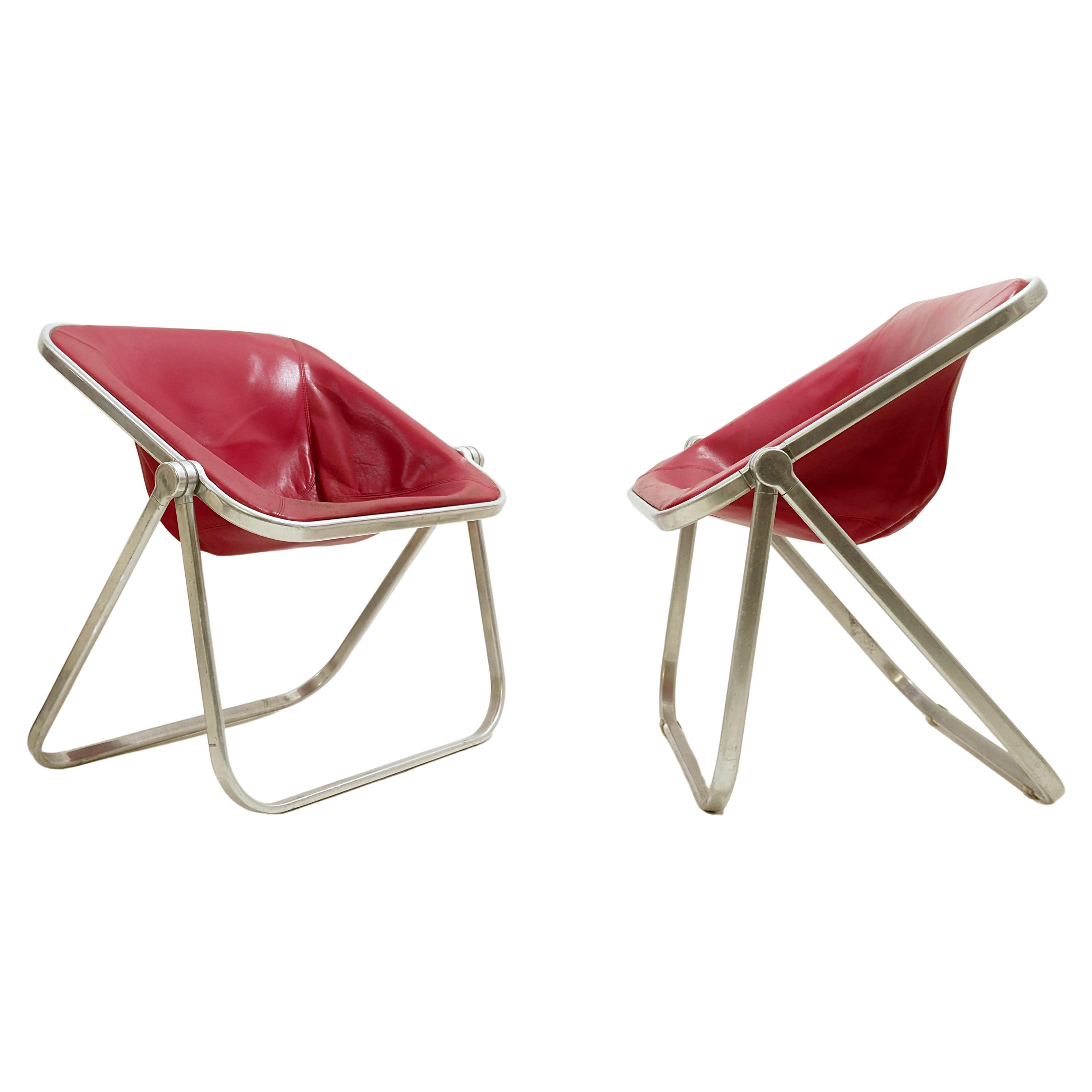 Leather Plona Folding Chair For Sale at 1stDibs | plona chair, plonthe ...