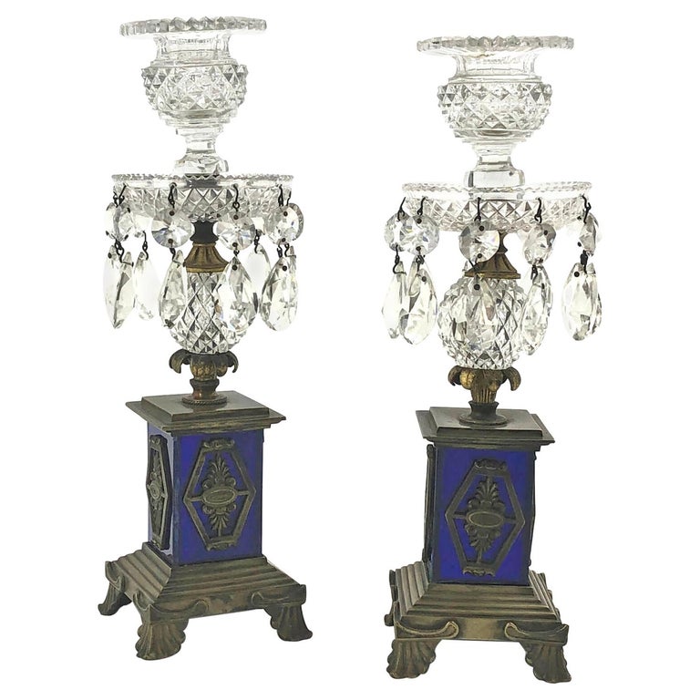 Pair of Regency Candlesticks For Sale at 1stDibs