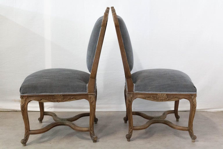 Pair of Regency Chairs or Fauteuils to be Re-Upholstered Midcentury For ...
