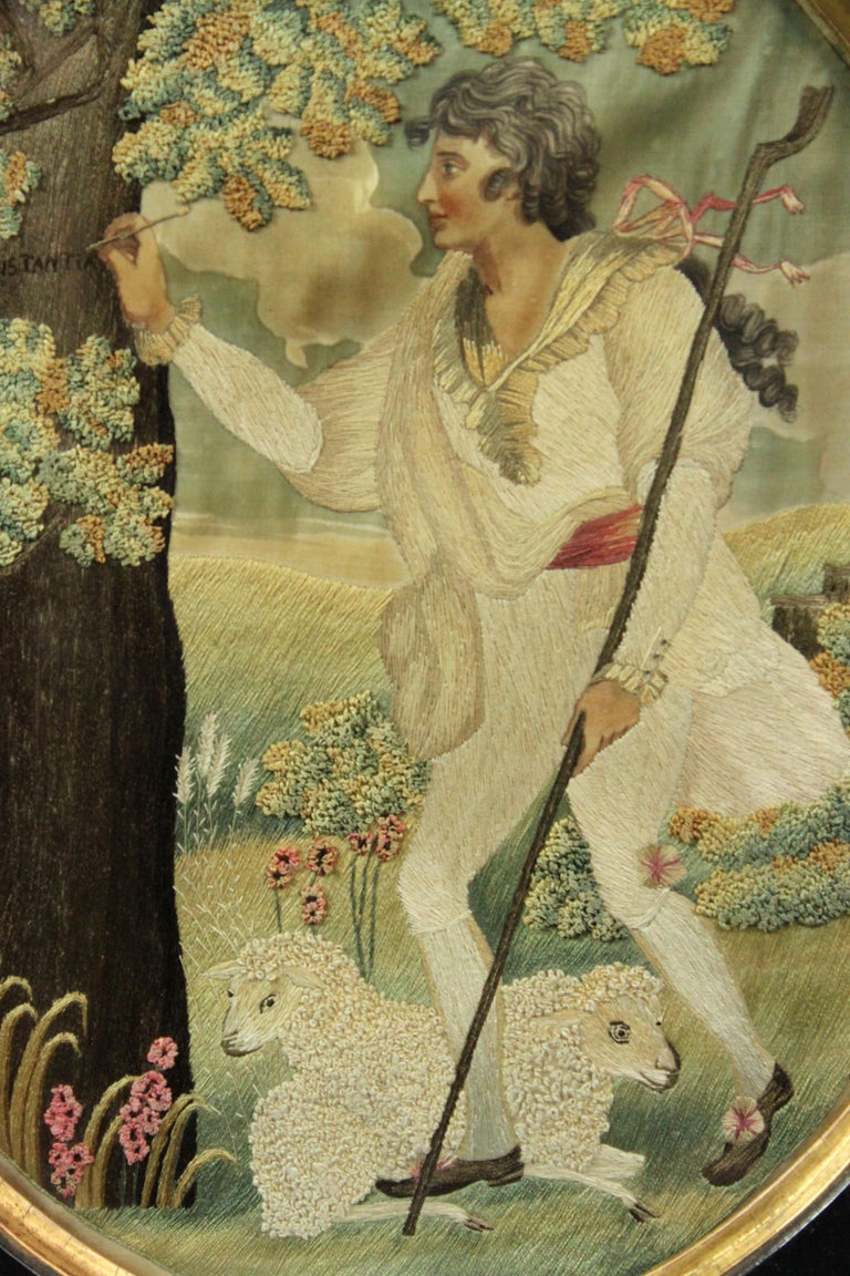 Pair of Regency Needleworks at 1stDibs