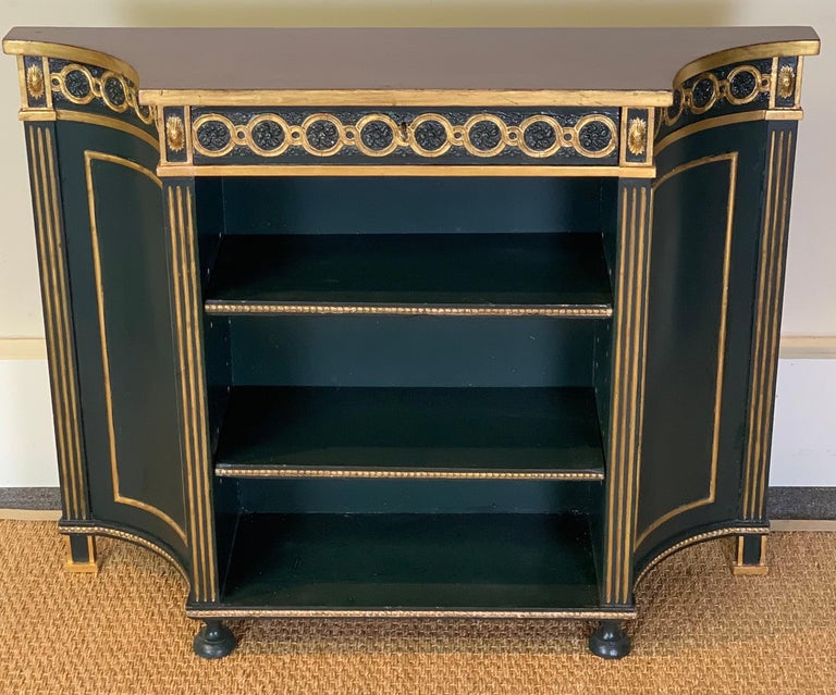Pair of Regency Style Bookcases at 1stDibs