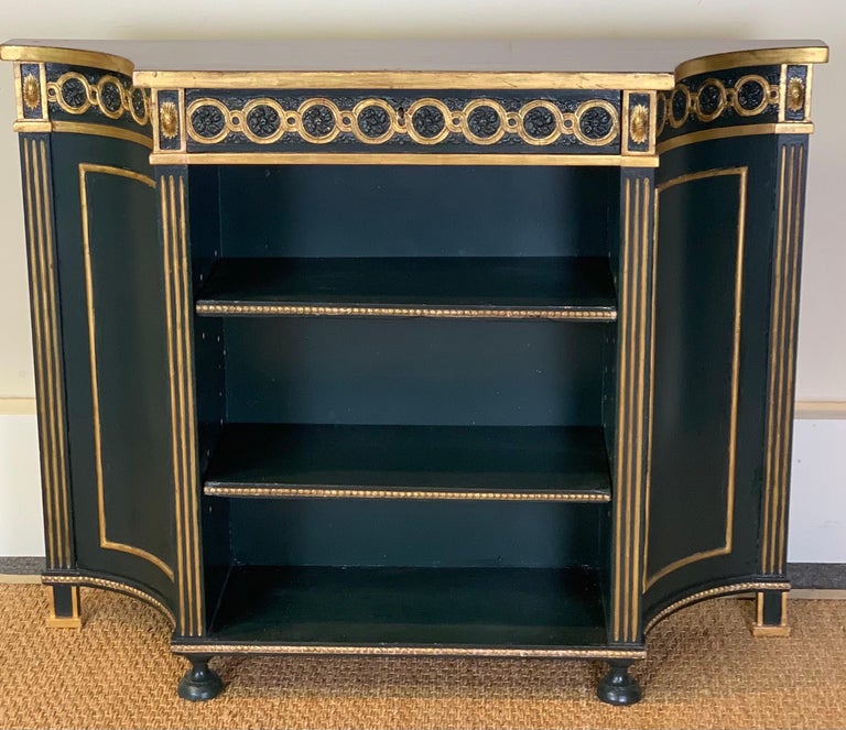 Pair of Regency Style Bookcases at 1stDibs