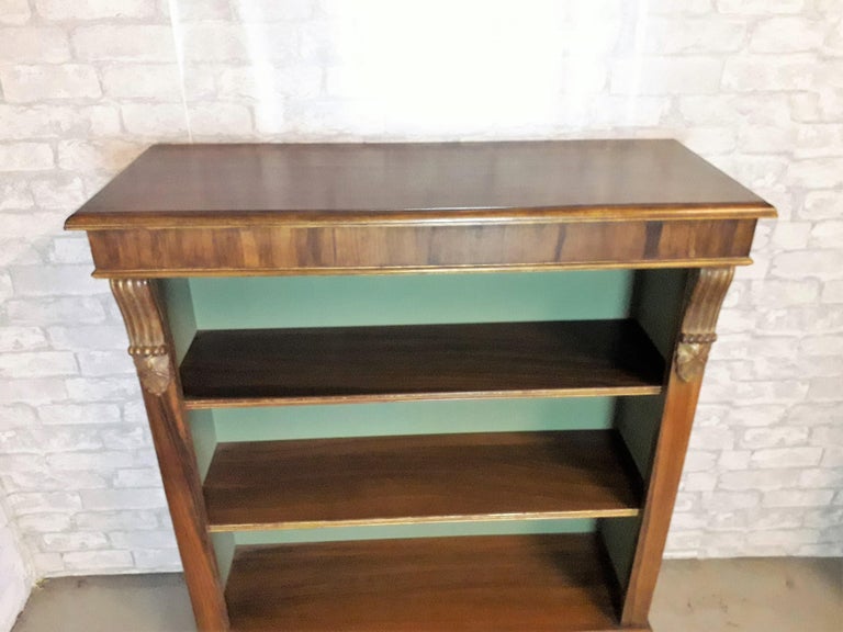 Pair of Regency Style Dwarf Bookcases at 1stDibs