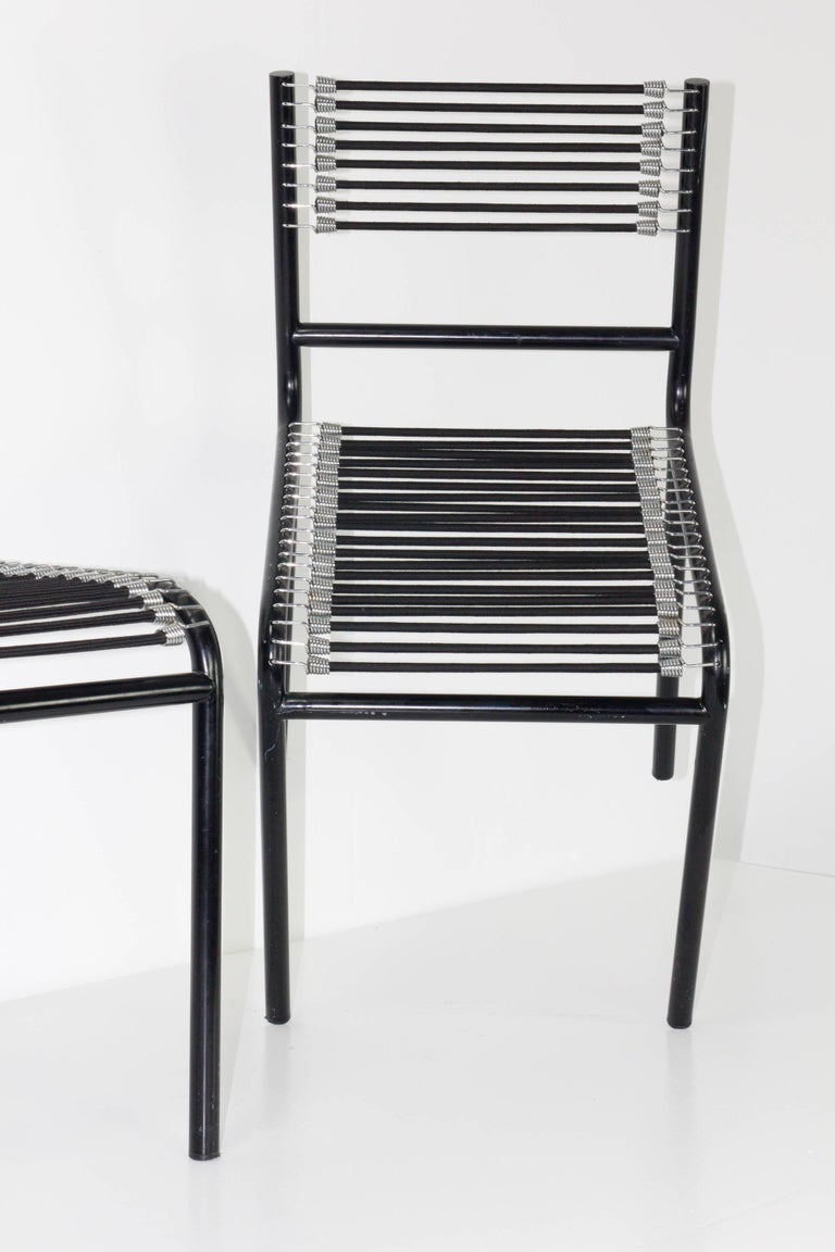 Pair of René Herbst Sandows Chairs at 1stdibs