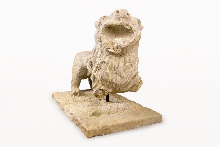 Pair of Renaissance Stone Lion Sculptures, 16th Century, France For ...