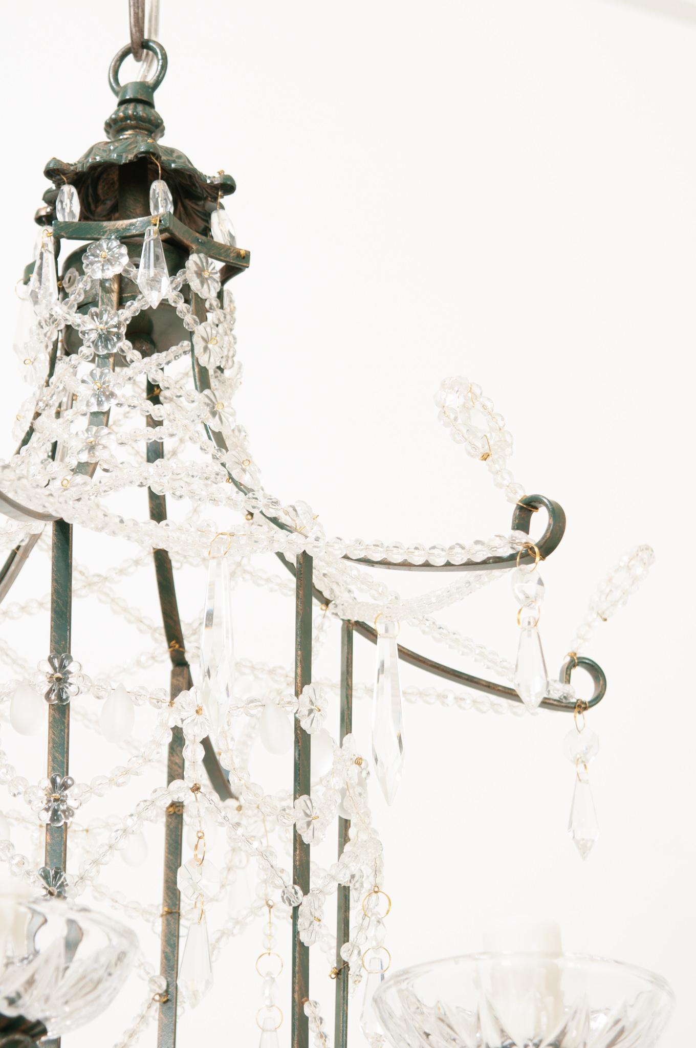 Pair of Reproduction Pagoda Style Lantern Chandeliers For Sale at 1stDibs