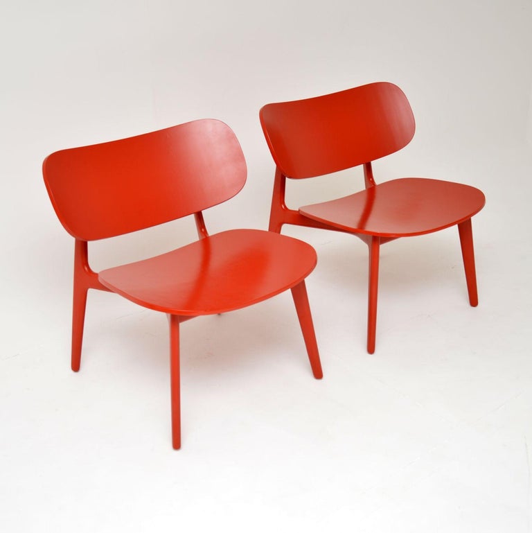 Pair of Retro Modus PLC Lounge Chairs by Pearson Lloyd at 1stDibs