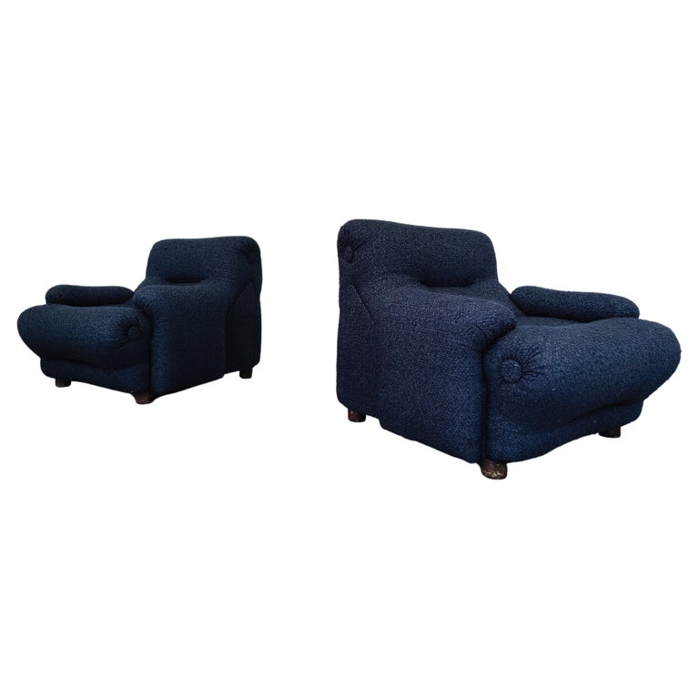 Pair of Rezia Lounge Chairs by Emilio Guarnacci and Felix Padovano for ...