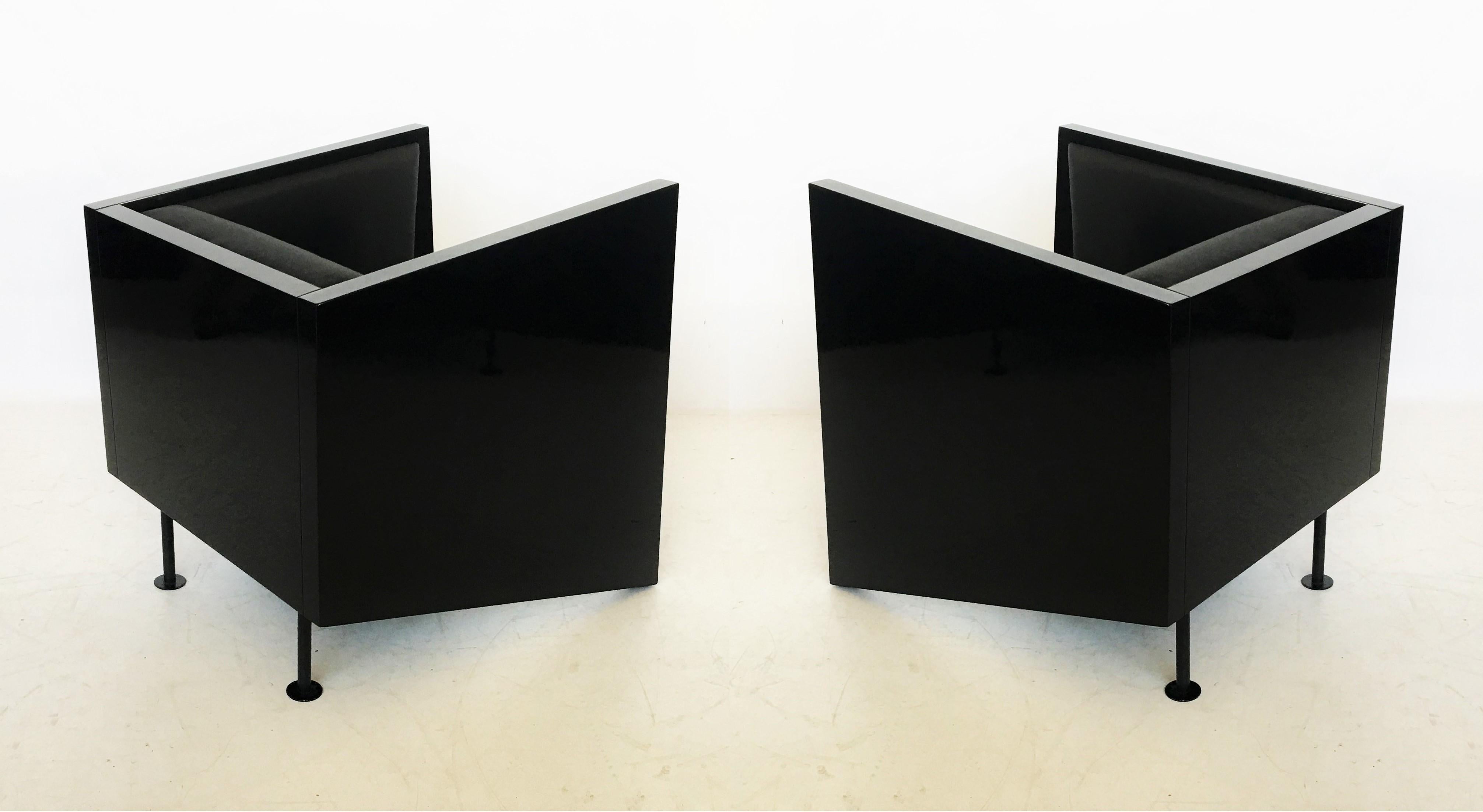 Two Rob Eckhardt Dolores Armchairs by Pastoe, 1982 For Sale at 1stDibs ...