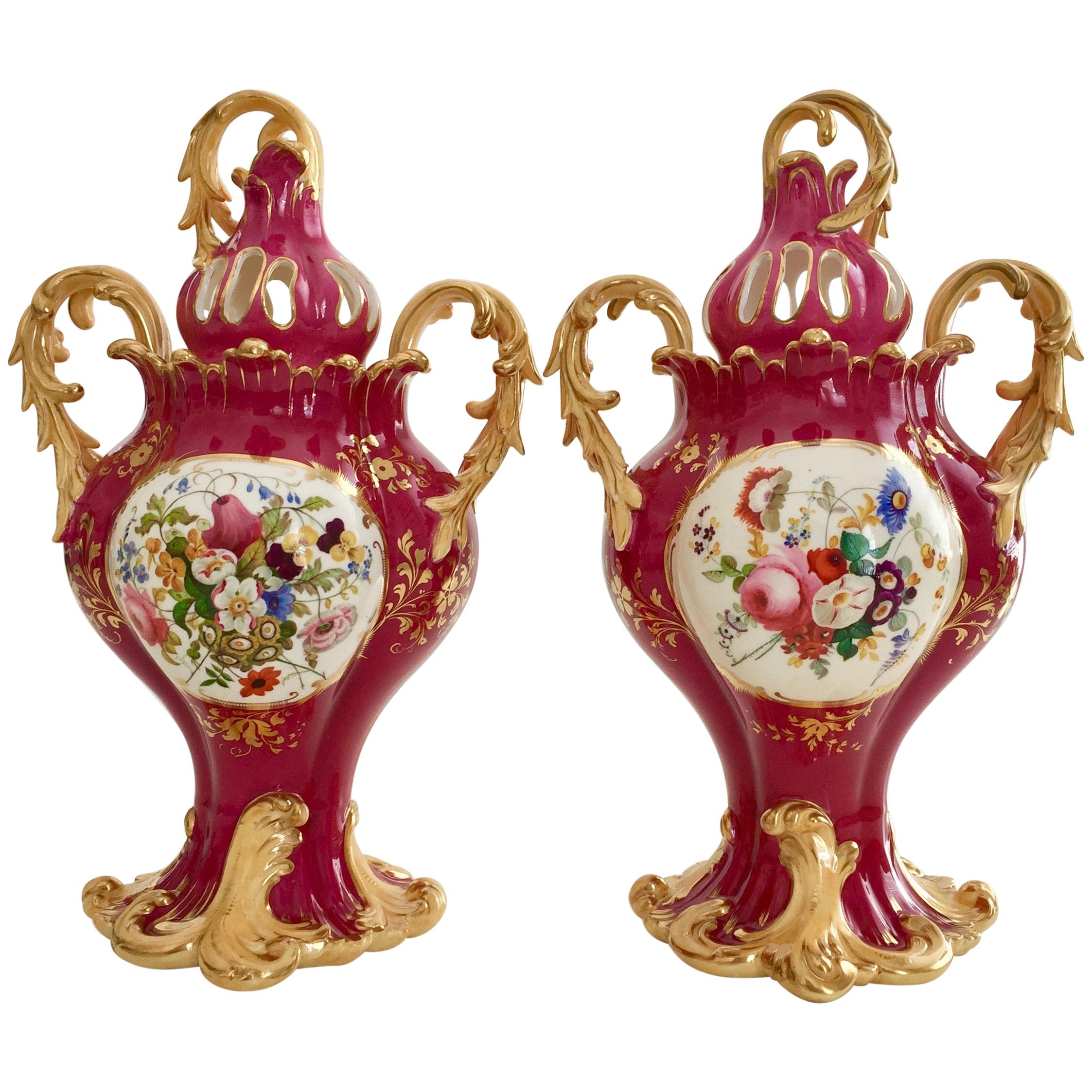 Rococo Revival Vases - 11 For Sale at 1stdibs