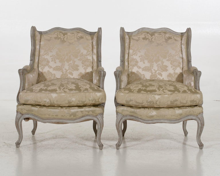 Pair of Rococo Style Armchairs, circa 100 Years Old For Sale at 1stDibs