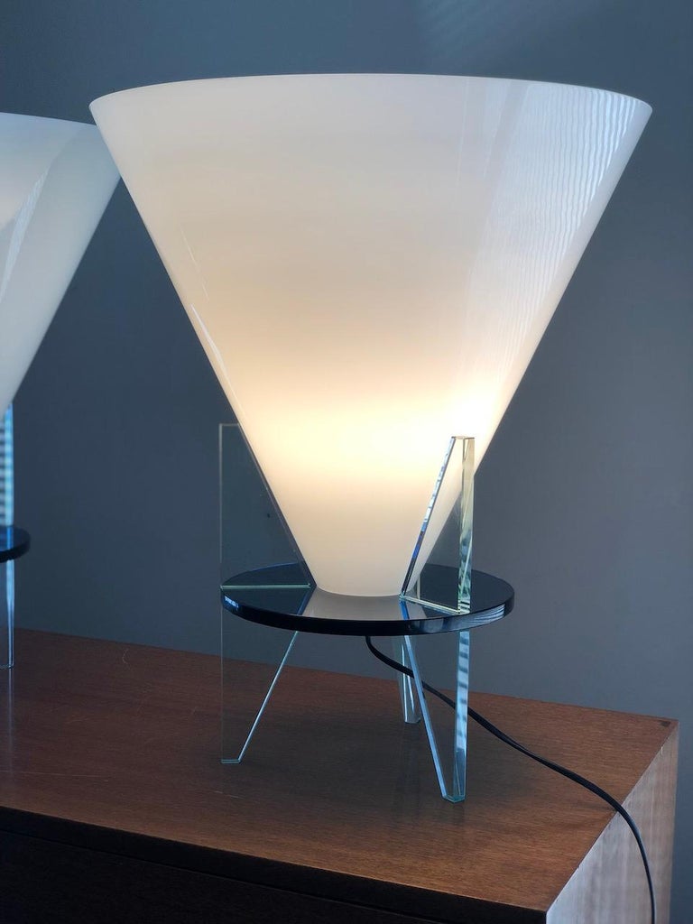 Pair of Rodolfo Dordoni Lamps for Fontana Arte, Otéro Model 1986 For ...