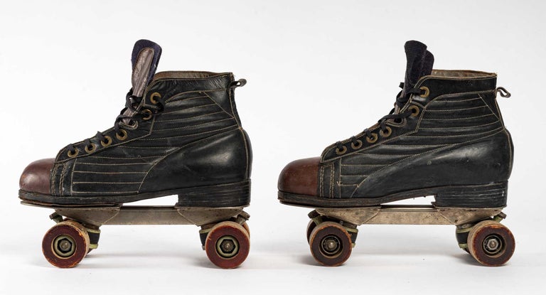 Pair of Rollerblades in Its Box, 1960s at 1stDibs