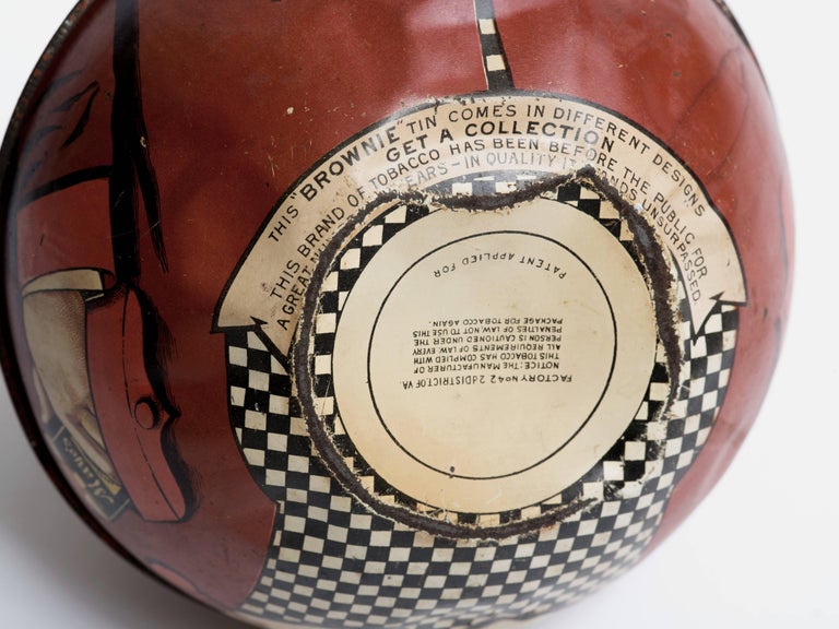 Pair of Roly Poly Tindeco Tobacco Tins at 1stDibs