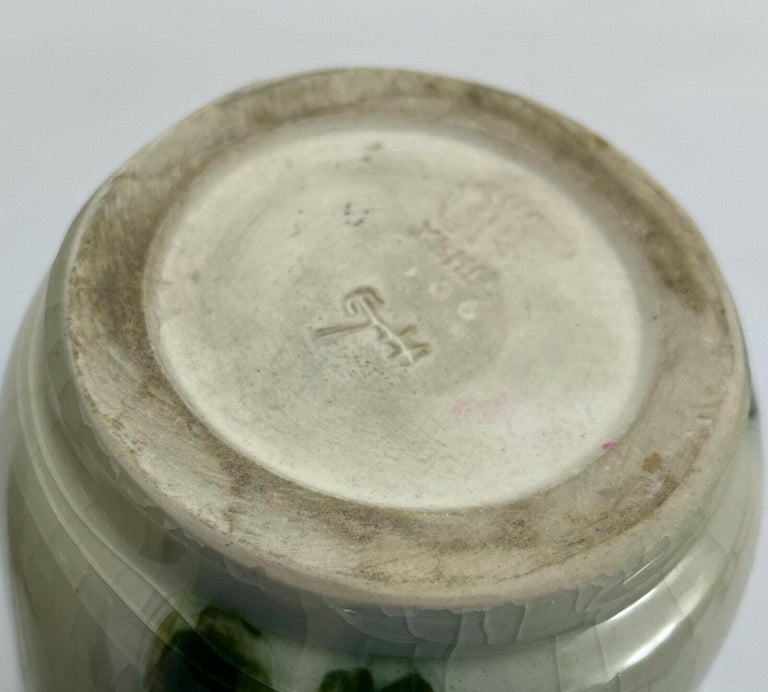 Pair of Rookwood Pottery Vases by E.T. Hurley #6806, Hand Painted ...