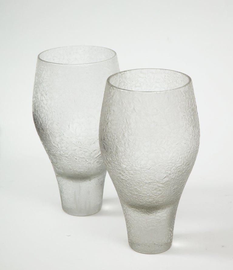 Pair of Rosenthal Glass Vases For Sale at 1stDibs | rosenthal vases for ...