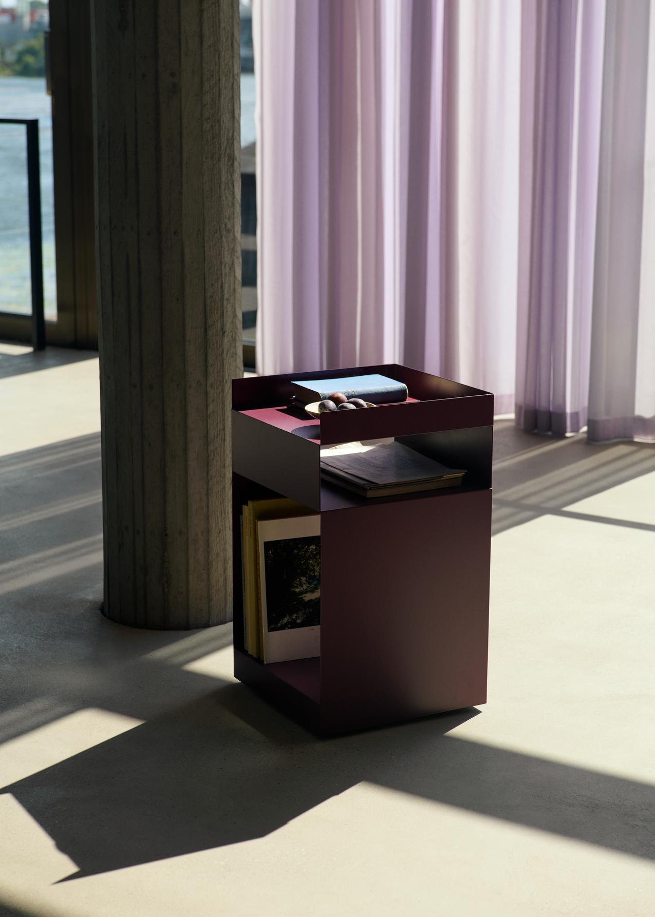 Pair of Rotate CS73- Dark Plum- Multi Purpose Trolley by Space ...