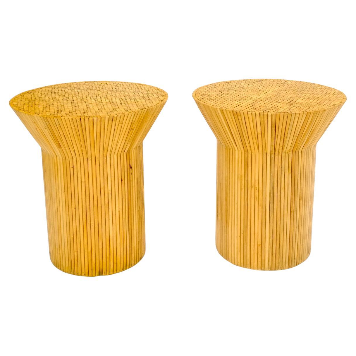 Split Reed Table by Harrison Van Horn at 1stDibs