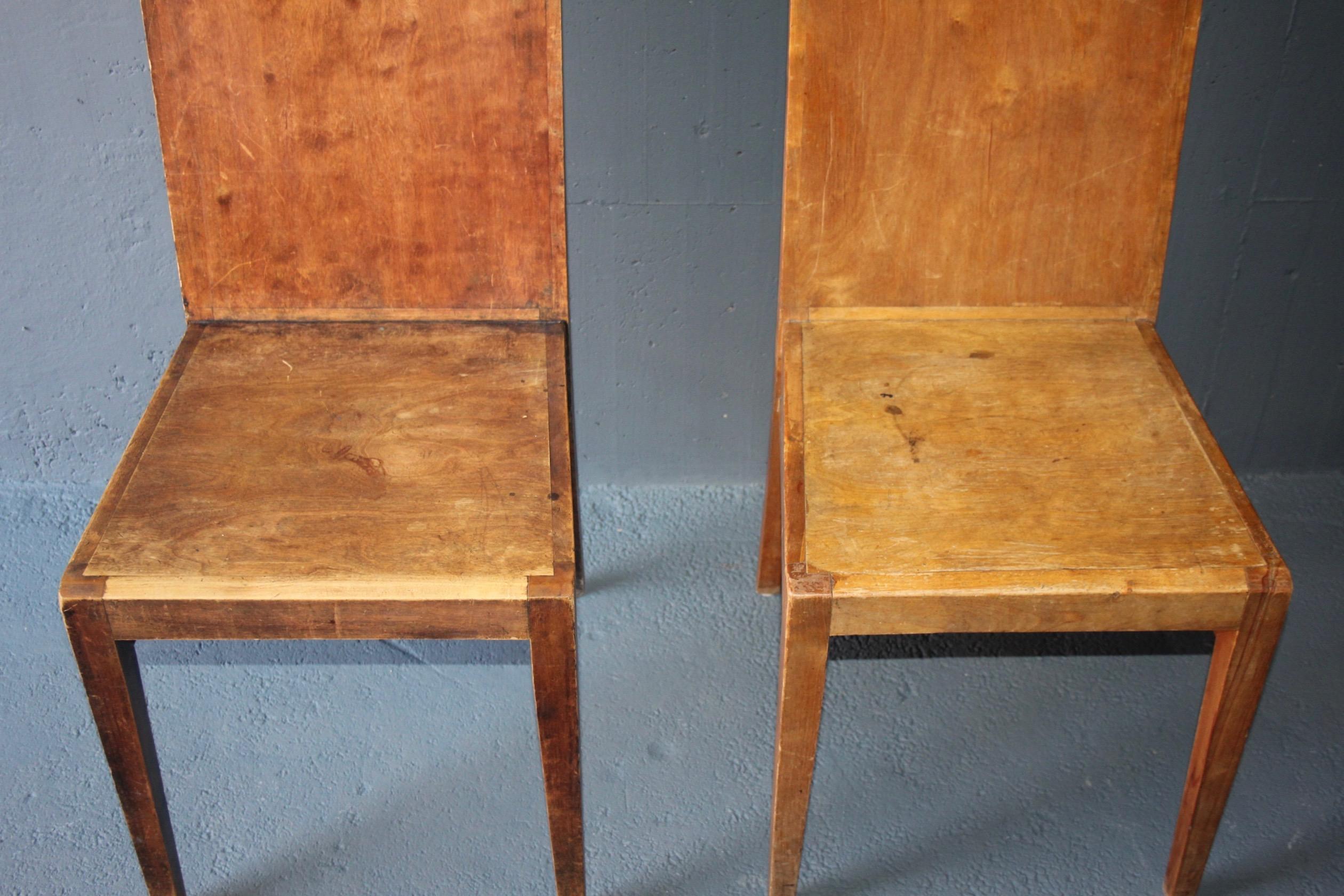 Pair of Rudolf Steiner Chairs For Sale at 1stDibs | rudolf steiner ...