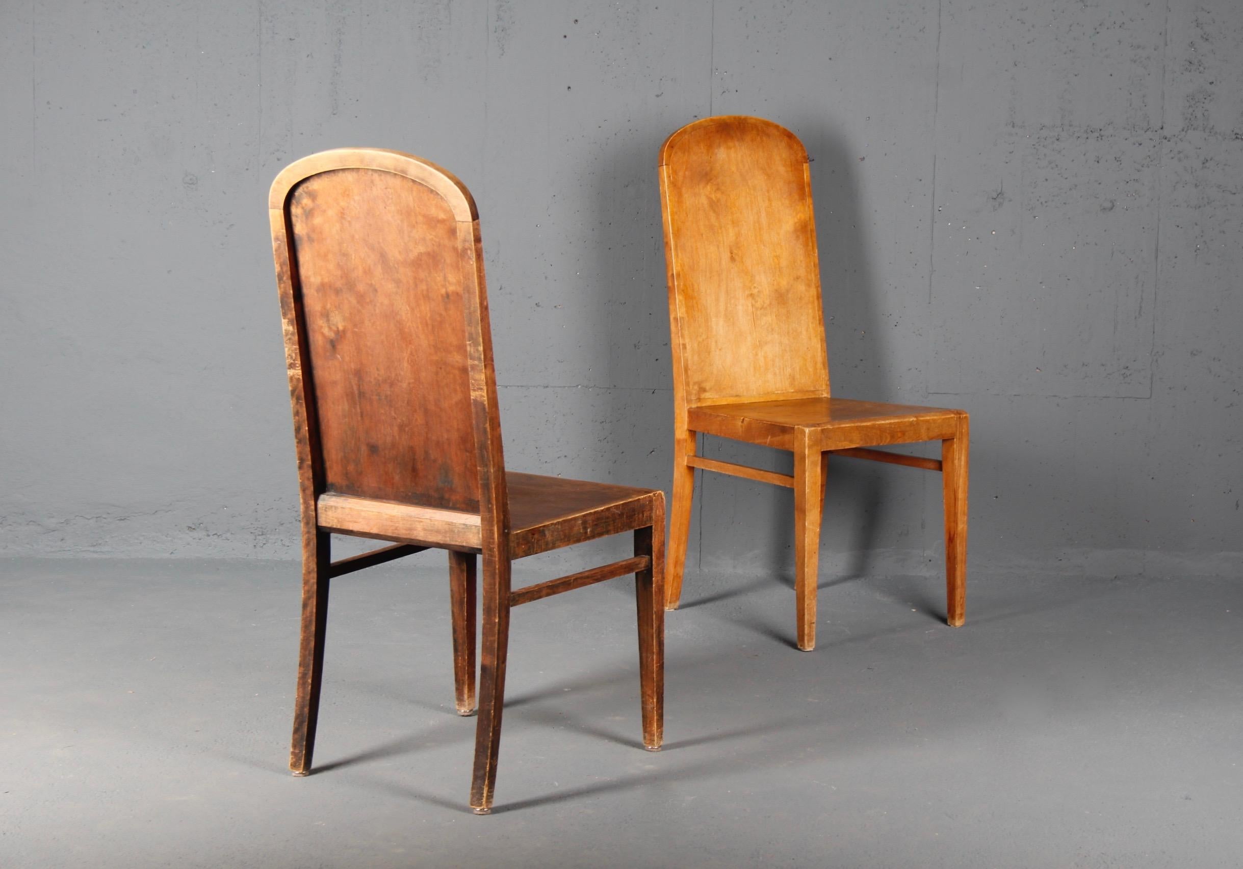 Pair of Rudolf Steiner Chairs For Sale at 1stDibs | rudolf steiner ...