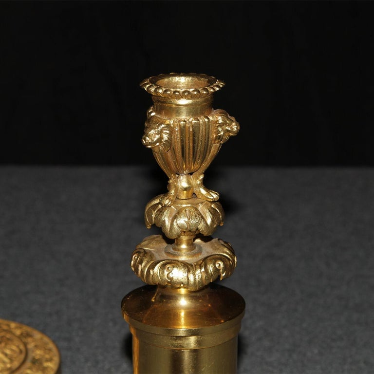Pair of Russian Neo Classic Candlesticks For Sale at 1stDibs