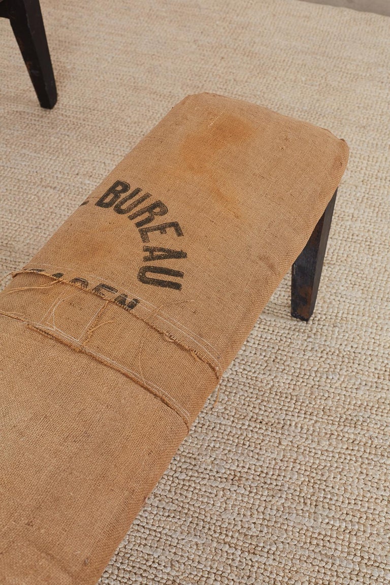 Pair of Rustic French Farmhouse Bench Seats at 1stDibs