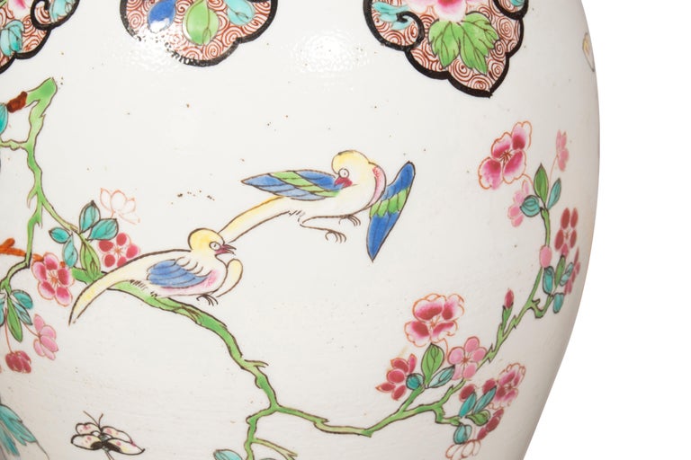 Pair Of Samson Porcelain Table Lamps For Sale at 1stDibs