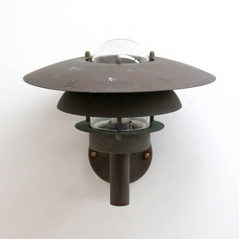 Pair of Scandinavian Outdoor Wall Lights by Horn at 1stDibs