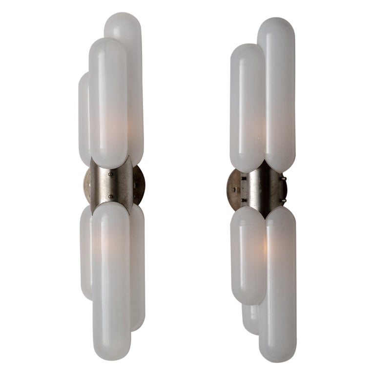 Pair of Sconces by Carlo Nason for Leucos at 1stDibs