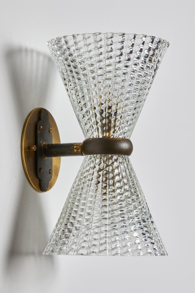 Pair of Sconces by Seguso at 1stDibs