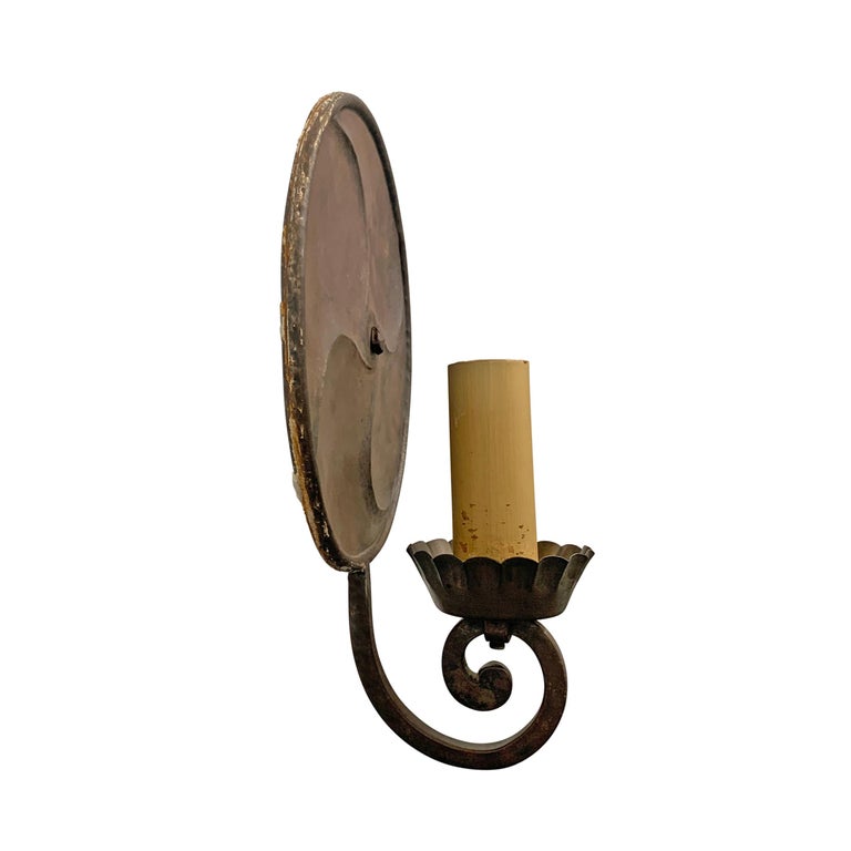 Pair of Sconces Designed by Architect Frank Forster, 1934 at 1stDibs