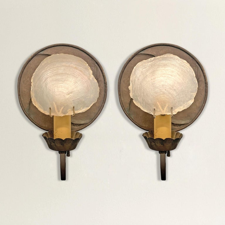 Pair of Sconces Designed by Architect Frank Forster, 1934 at 1stDibs