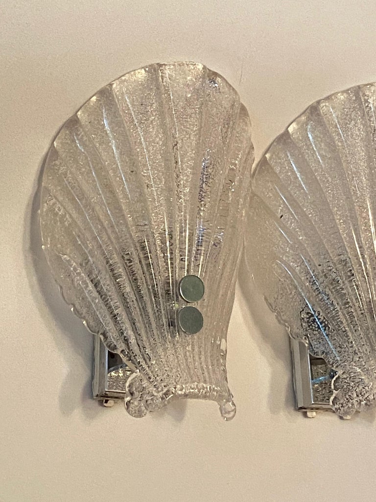 Pair of Sea Shell Sconces by Soelken Leuchten, Germany 1960s For Sale ...