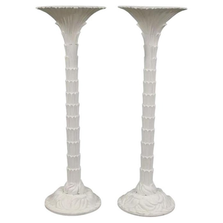 Pair of Serge Roche Style Torchieres For Sale at 1stDibs