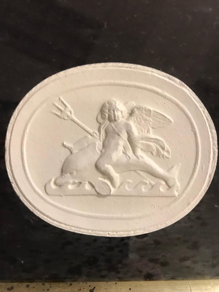 Pair of Shadowbox Framed 6 Plaster Intaglios at 1stDibs | intaglios for ...