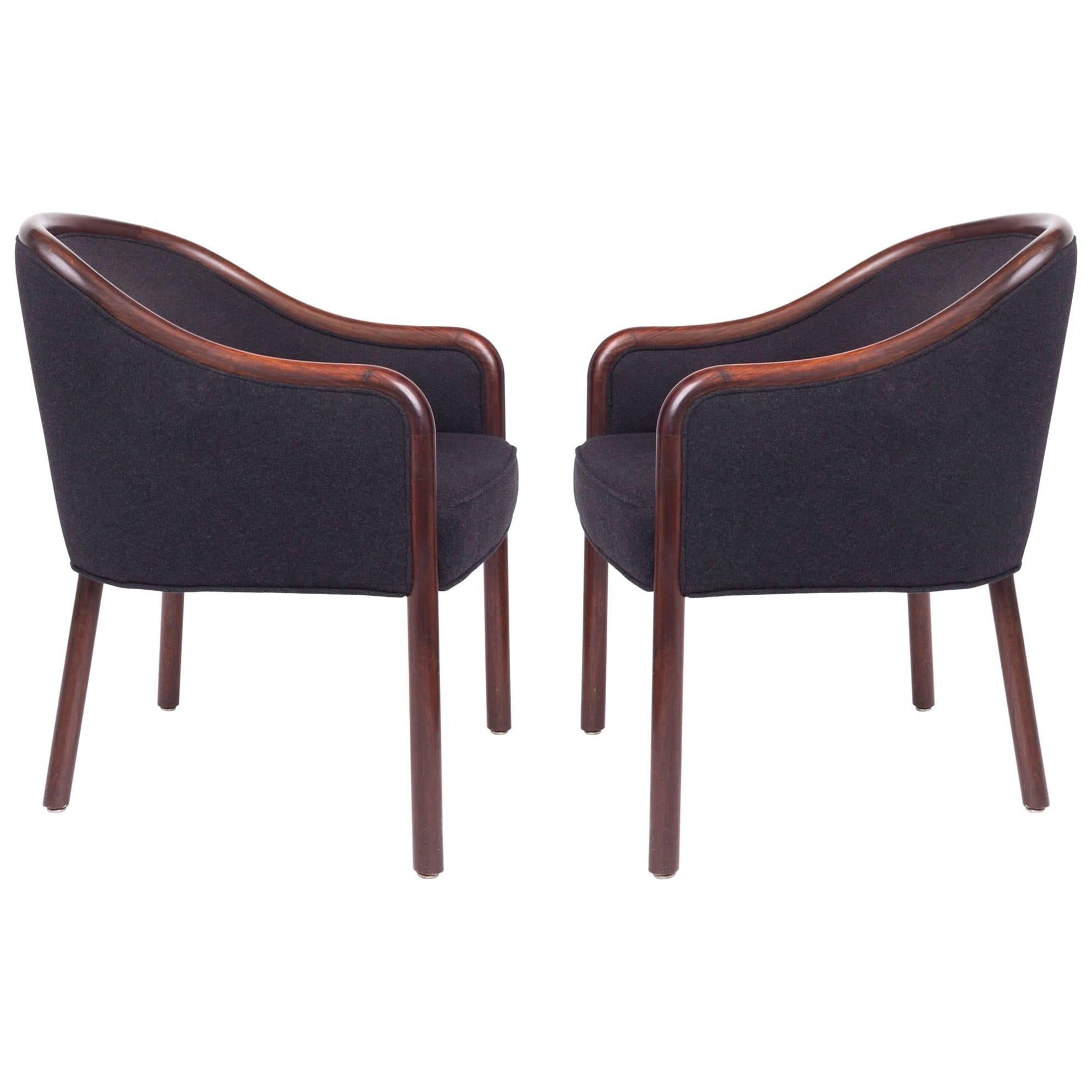 Donghia Upholstered Shell Chair at 1stDibs