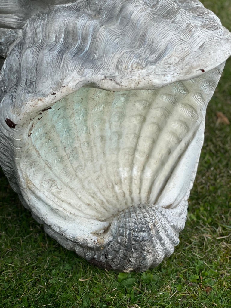 Pair of Shell Grotto Garden Chairs, 20th Century For Sale at 1stDibs