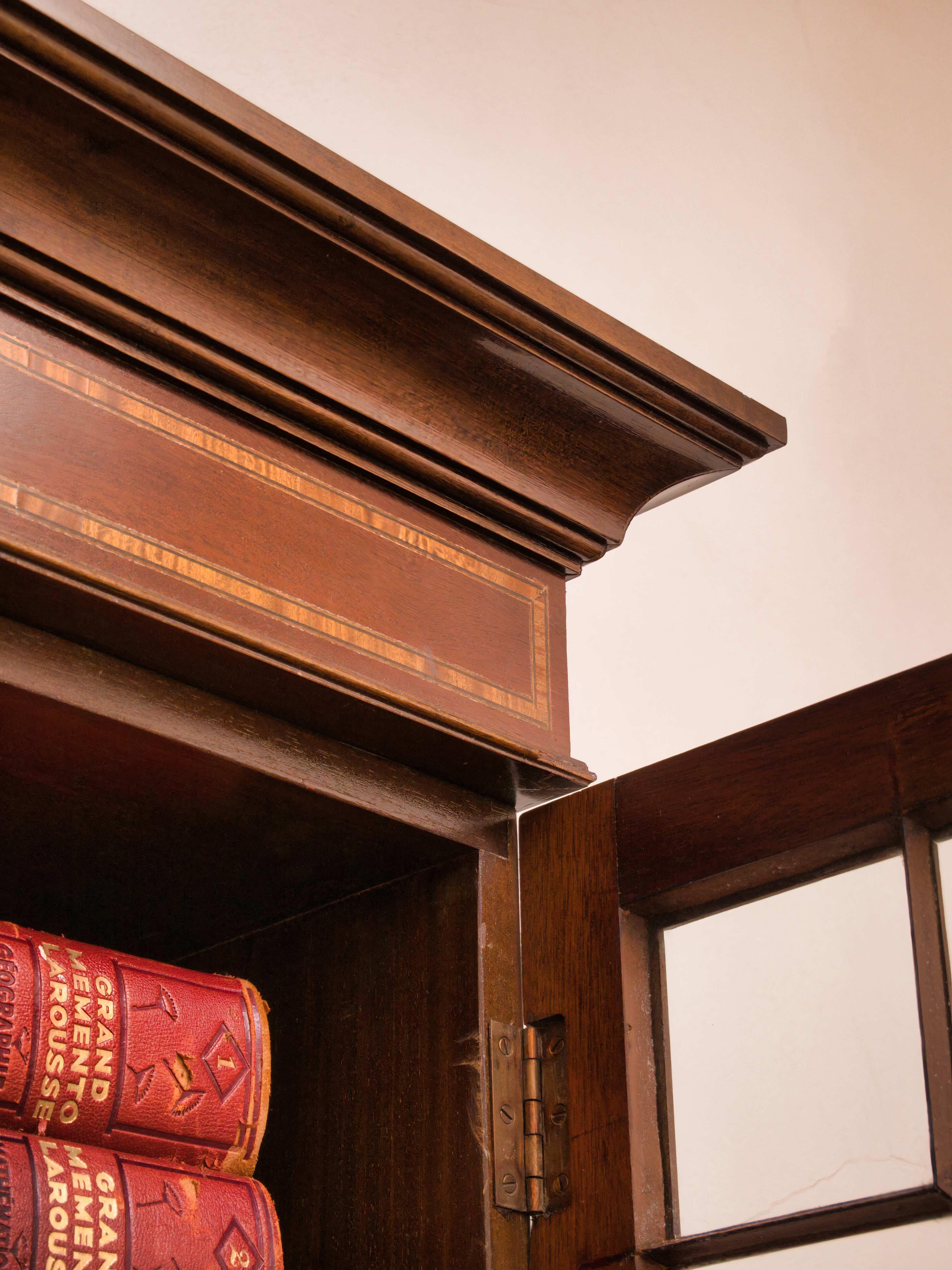 Pair of Sheraton English Libraries For Sale at 1stDibs
