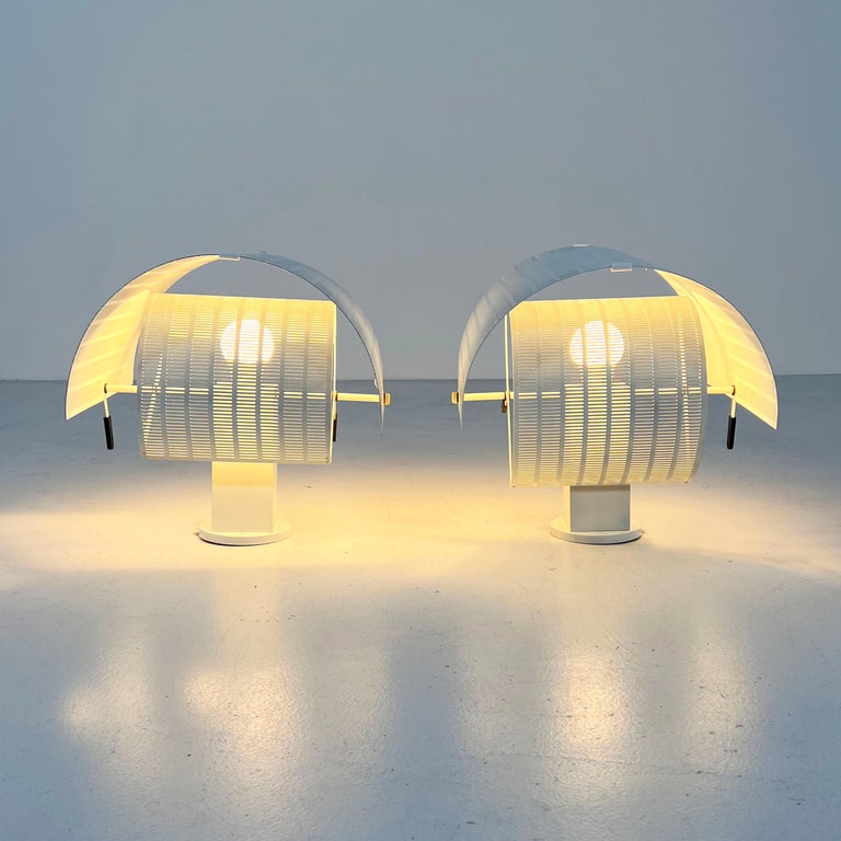 Pair of Shogun Wall Lamps by Mario Botta for Artemide, 1980s at 1stDibs
