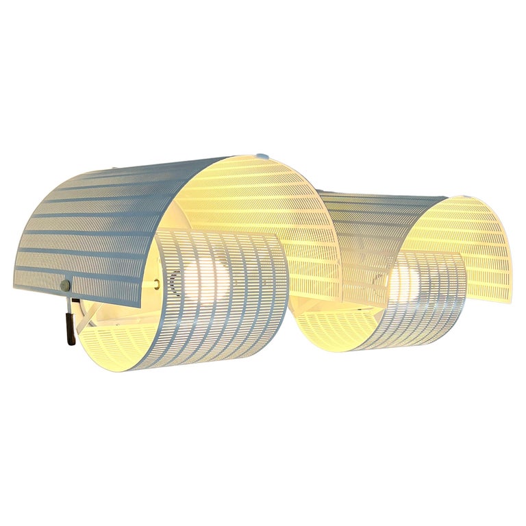 Pair of Shogun Wall Lamps by Mario Botta for Artemide, 1980s at 1stDibs