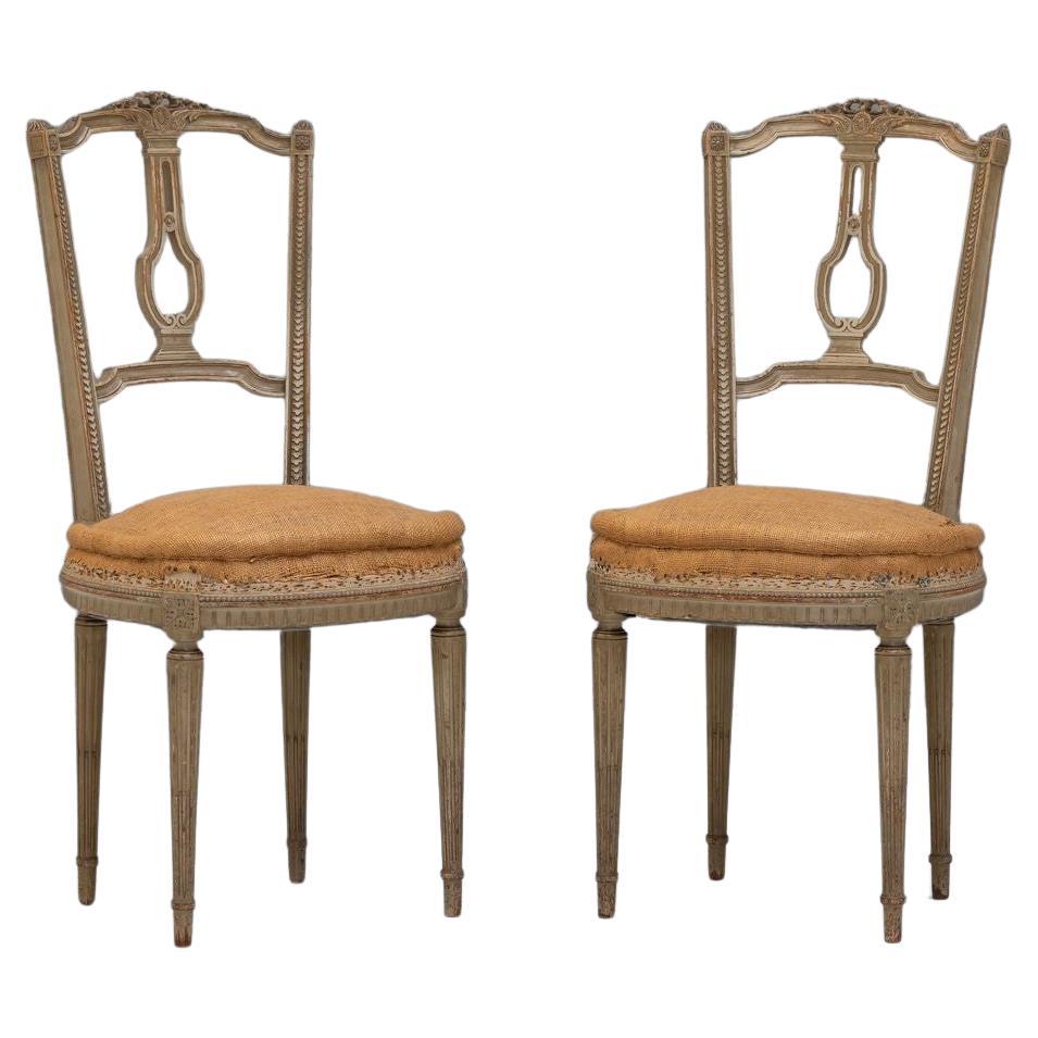 Single Rush Seated Side Chair For Sale at 1stDibs